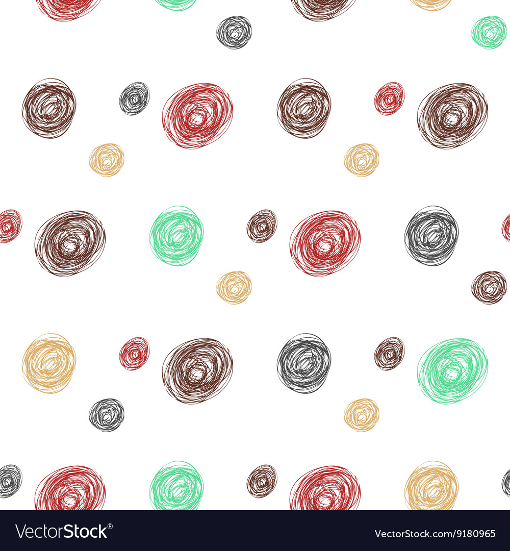 Circle pattern abstract background Royalty Free Vector Image