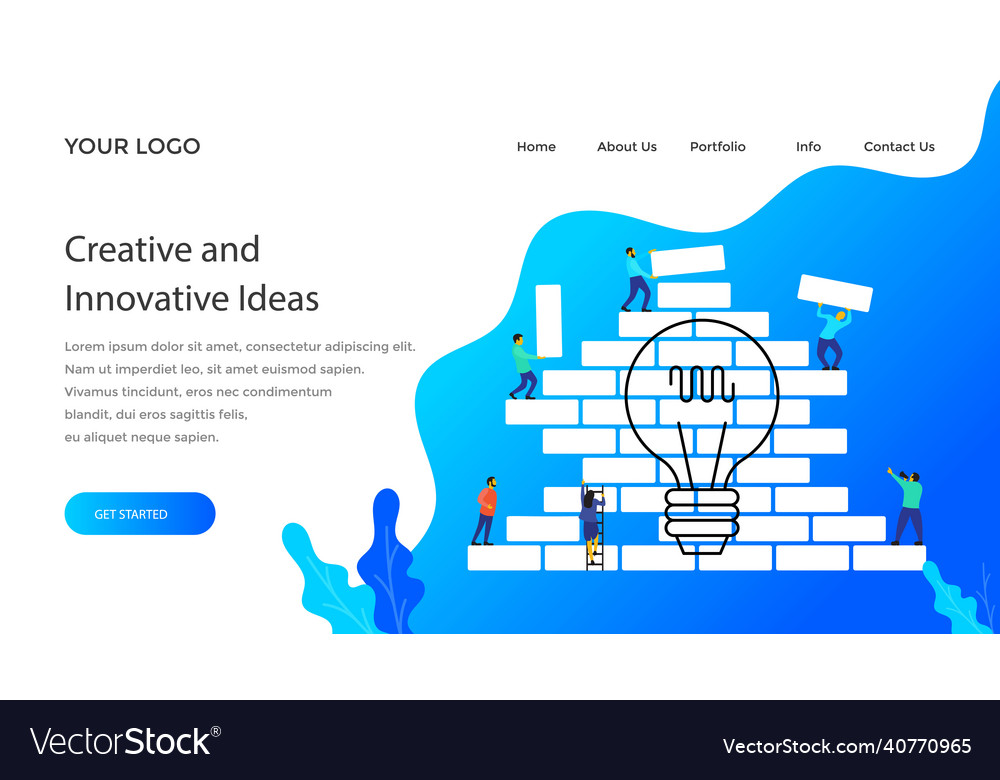 Creative idea Royalty Free Vector Image - VectorStock