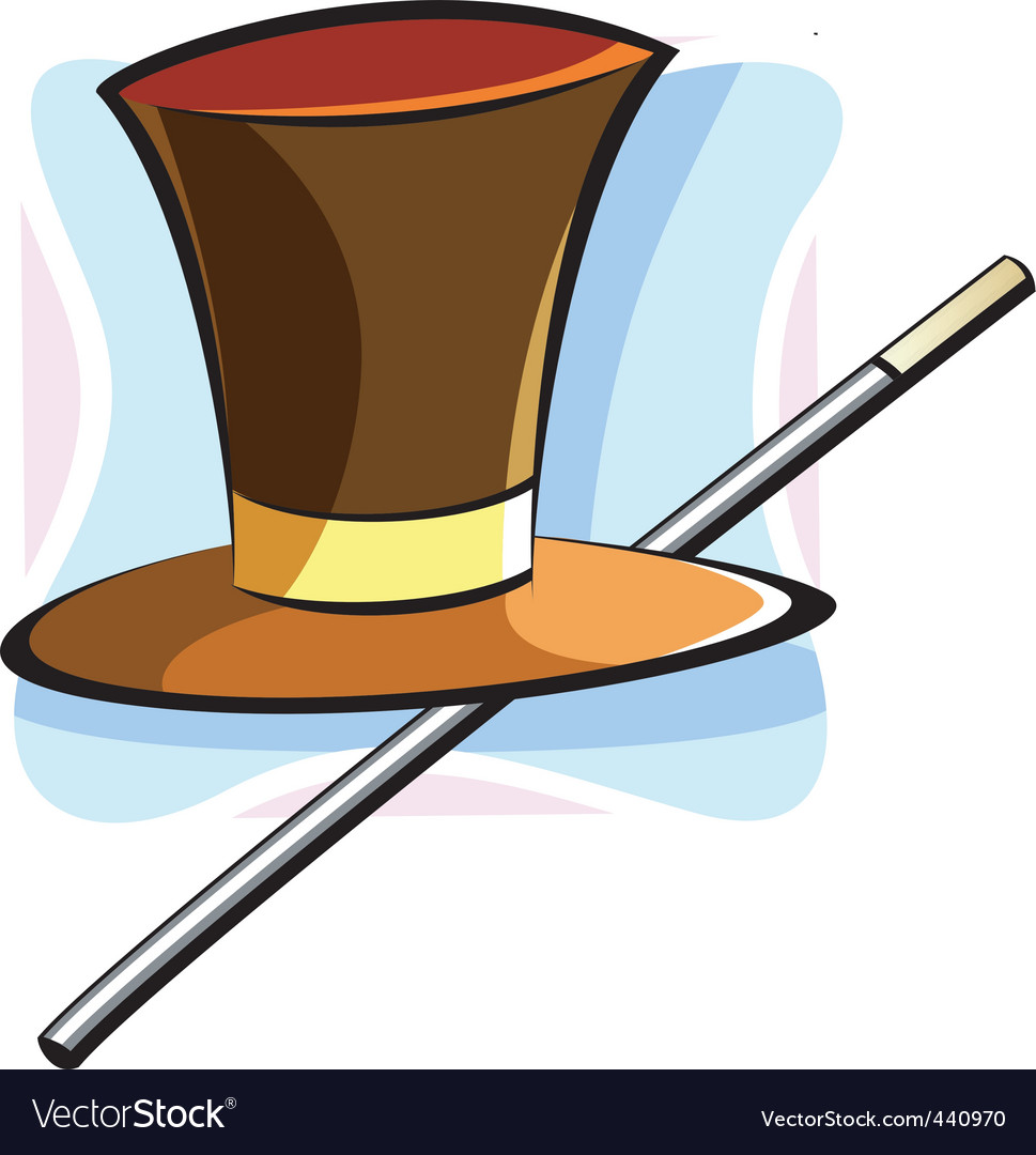 Magic hat Royalty Free Vector Image - VectorStock