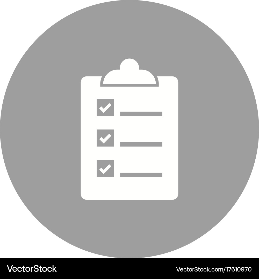 Orders list Royalty Free Vector Image - VectorStock