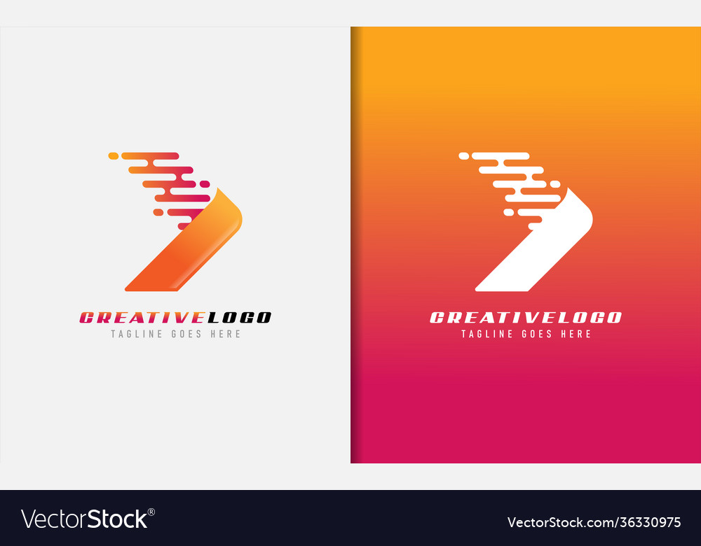 Creative logo design based arrow shape usable Vector Image