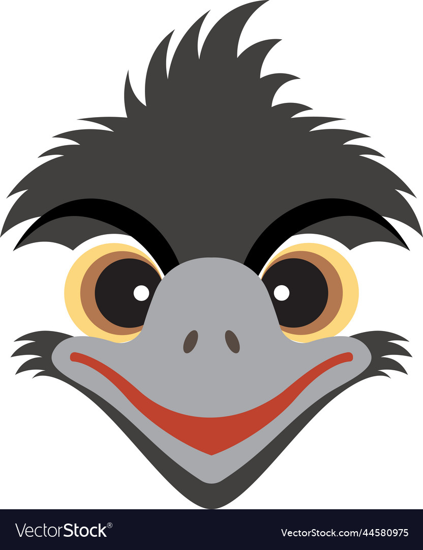 Emu Royalty Free Vector Image - VectorStock