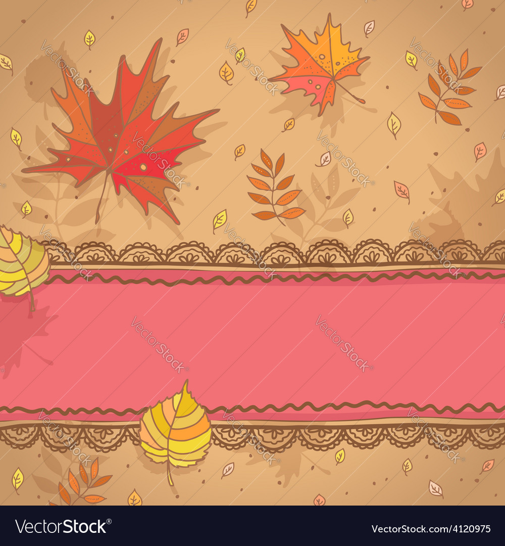 Fall Royalty Free Vector Image - VectorStock