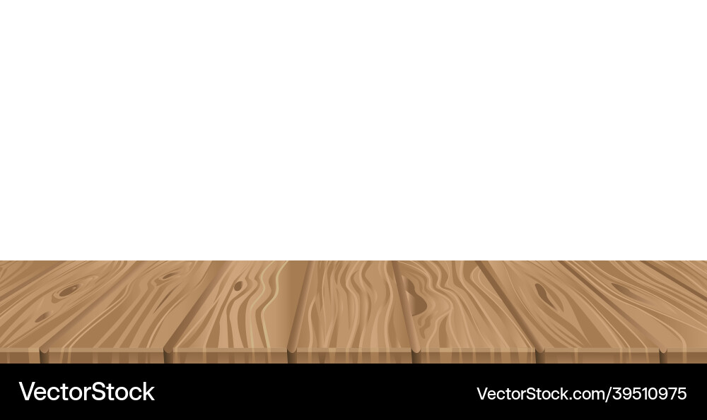 Large table top wooden texture from boards white Vector Image