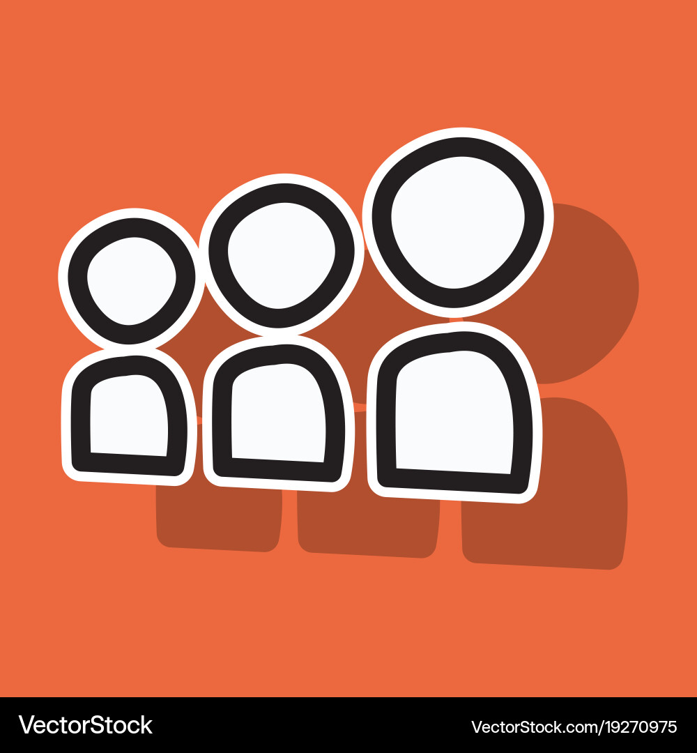 Myspace social network sticker icon Royalty Free Vector