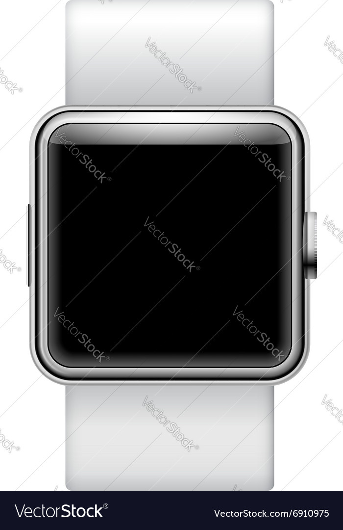 Smartwatch Royalty Free Vector Image - VectorStock