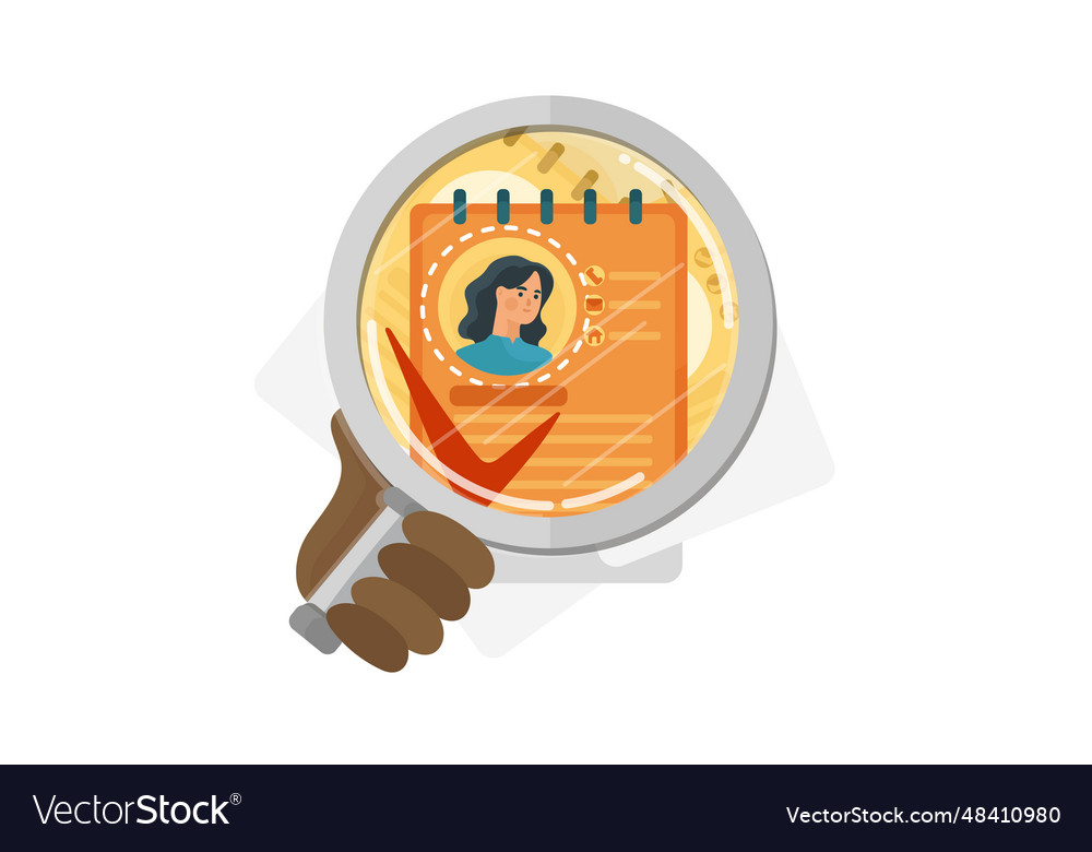 Best candidate selection concept Royalty Free Vector Image Best candidate selection concept Royalty Free Vector Image