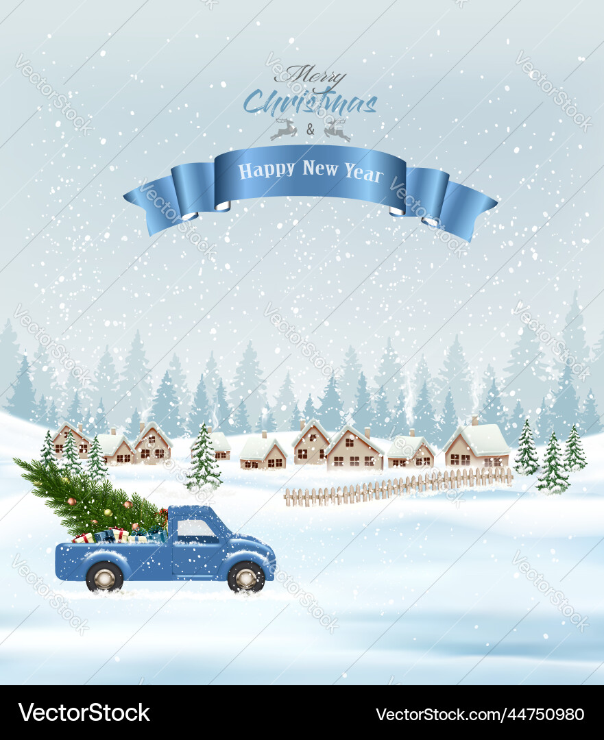 Blue car abstract art background banner box Vector Image