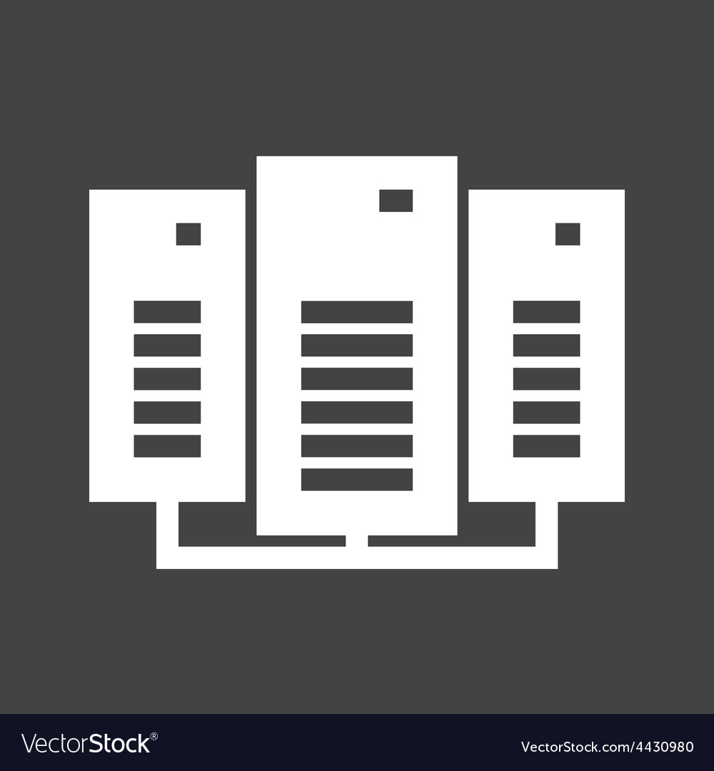 Data center Royalty Free Vector Image - VectorStock