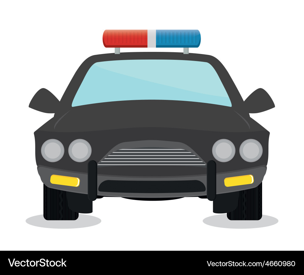 Police design Royalty Free Vector Image - VectorStock