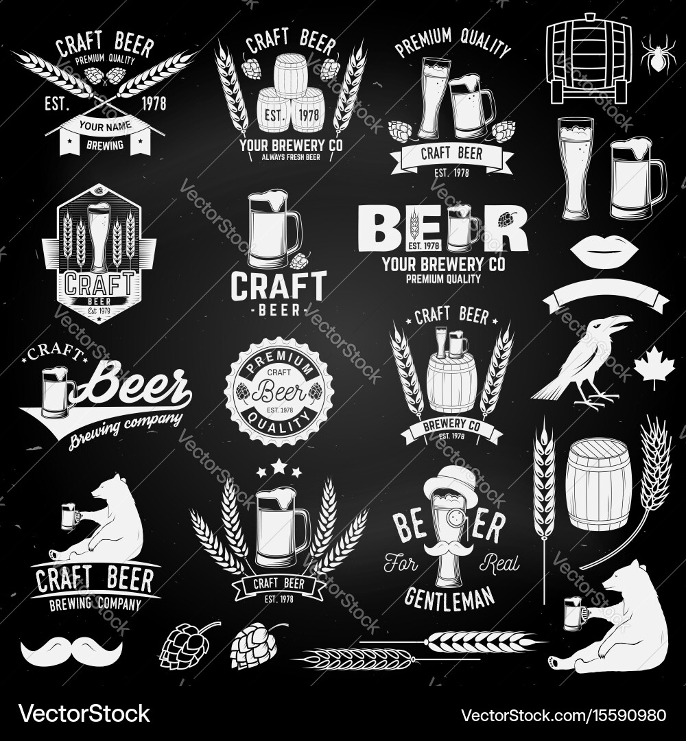 Vintage design for bar pub and restaurant Vector Image
