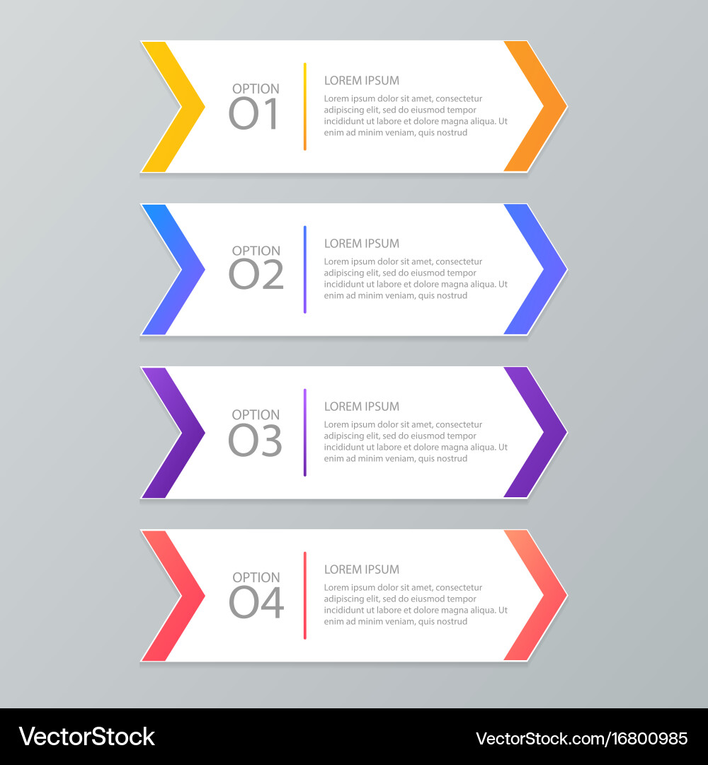 Set of infographic templates Royalty Free Vector Image