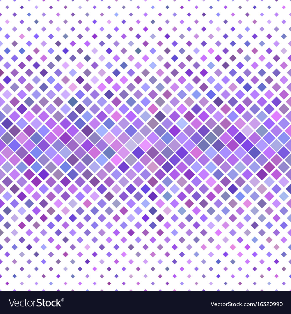 Abstract diagonal square pattern background Vector Image