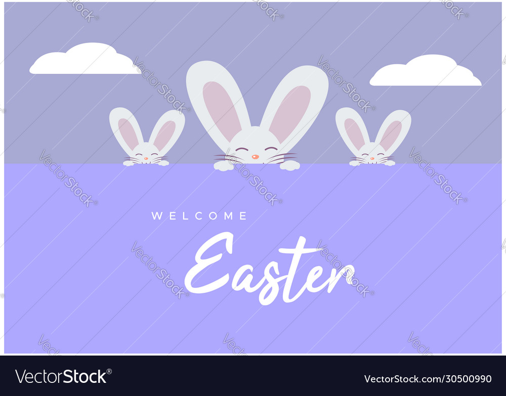 Easter background design Royalty Free Vector Image