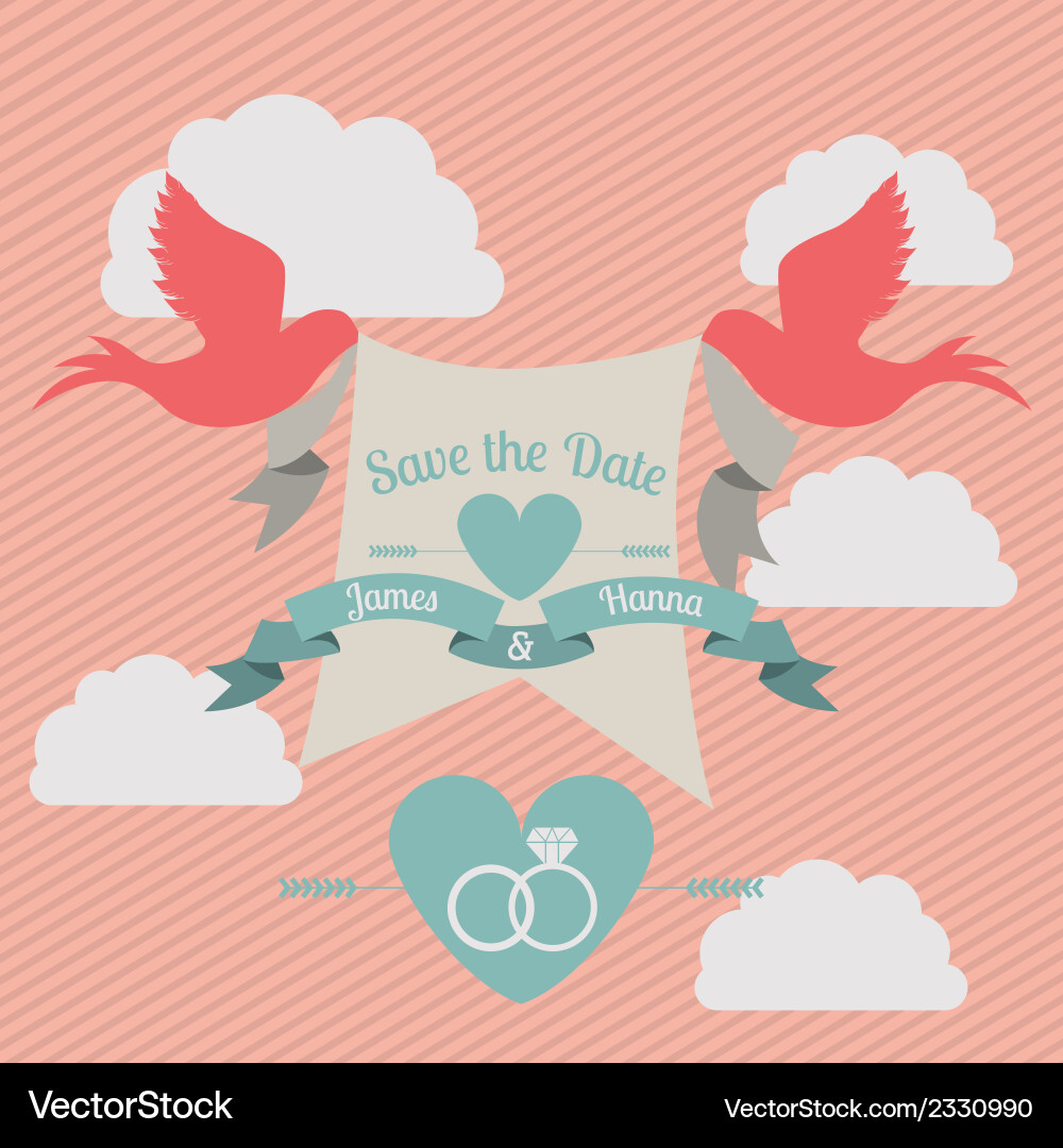 Love Design Over Pink Background Royalty Free Vector Image