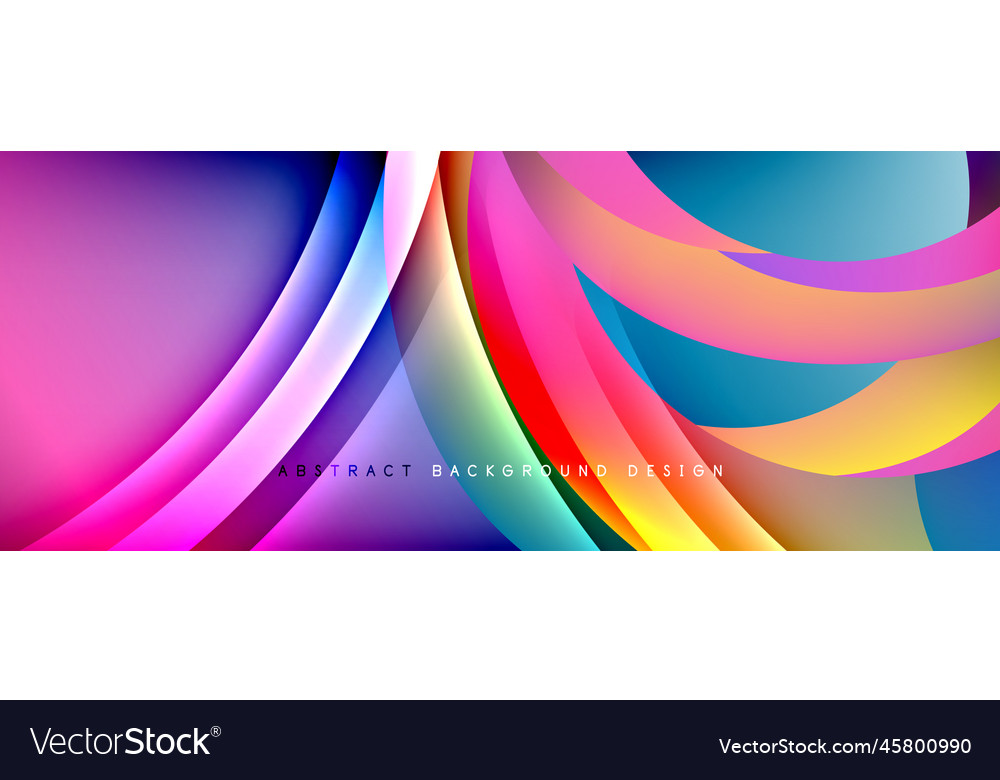 Trendy simple fluid color gradient abstract Vector Image