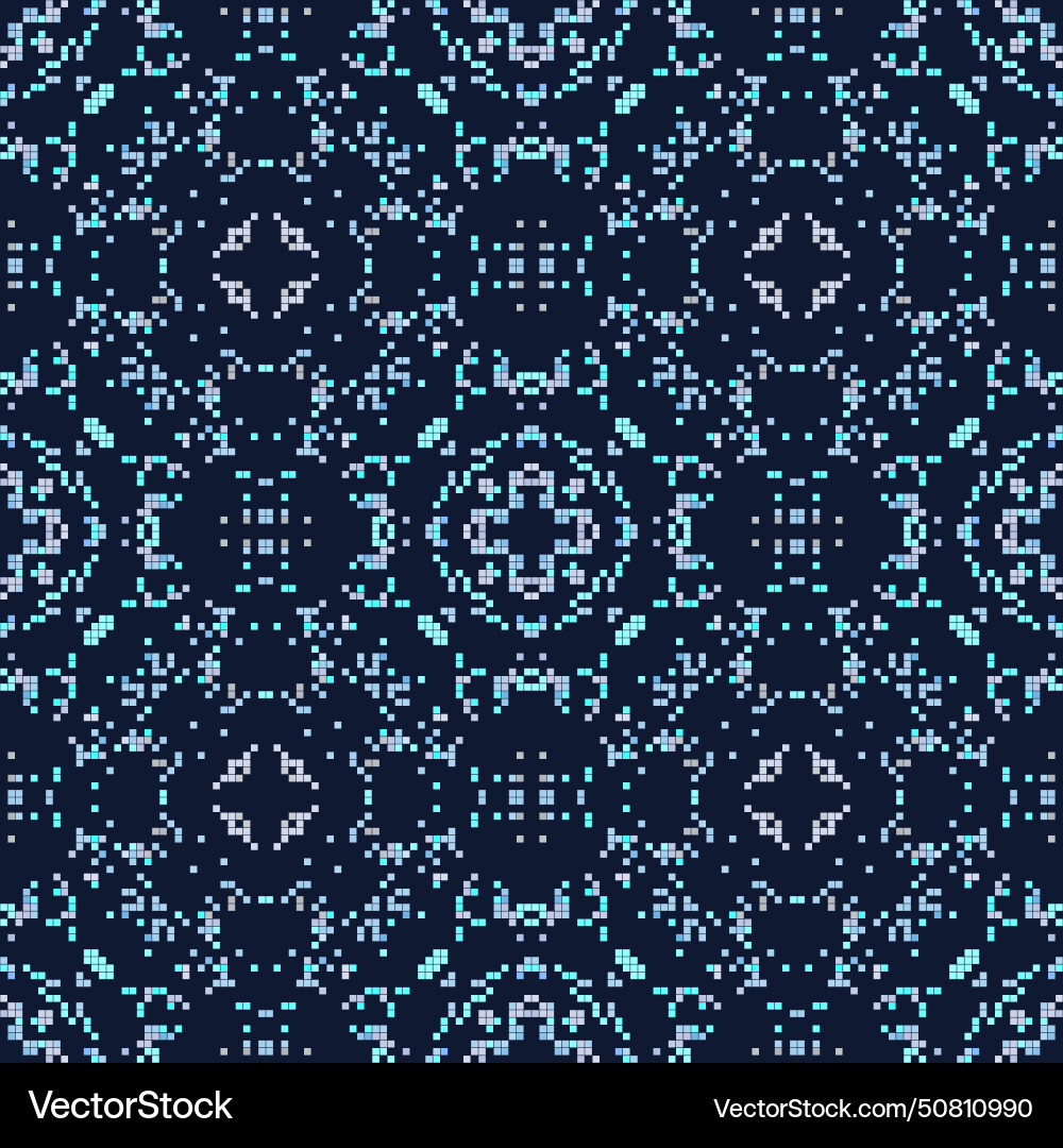 Vintage ukrainian pattern palestinian colored Vector Image