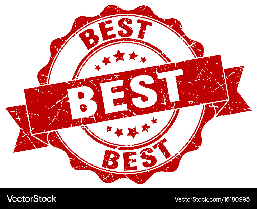 Best stamp sign seal Royalty Free Vector Image