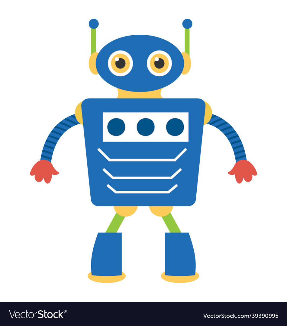 Robot technology Royalty Free Vector Image - VectorStock