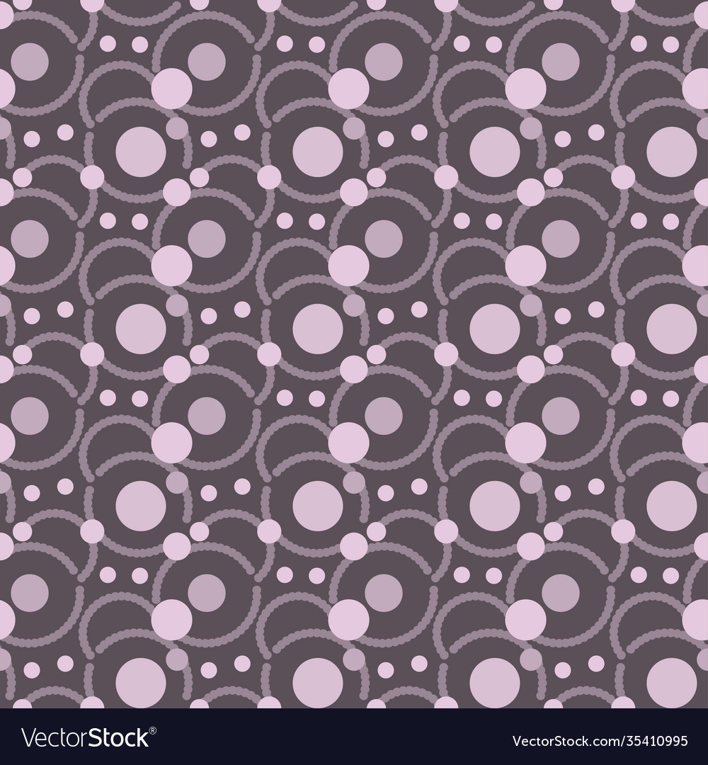 Seamless pattern with dots image Royalty Free Vector Image