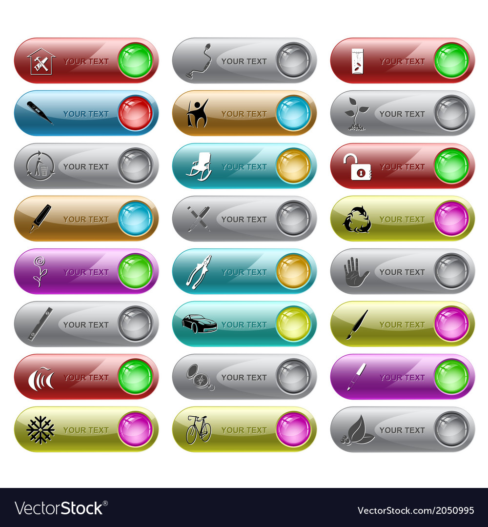 Set Royalty Free Vector Image - VectorStock