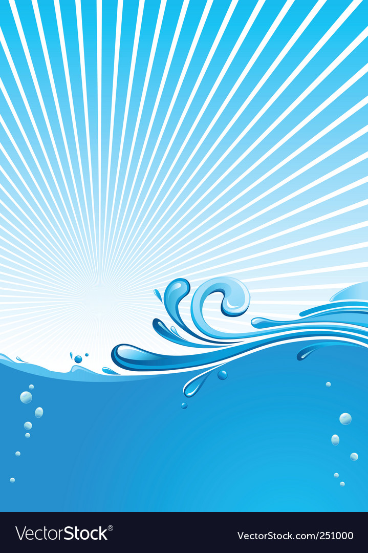 Waves Royalty Free Vector Image - VectorStock