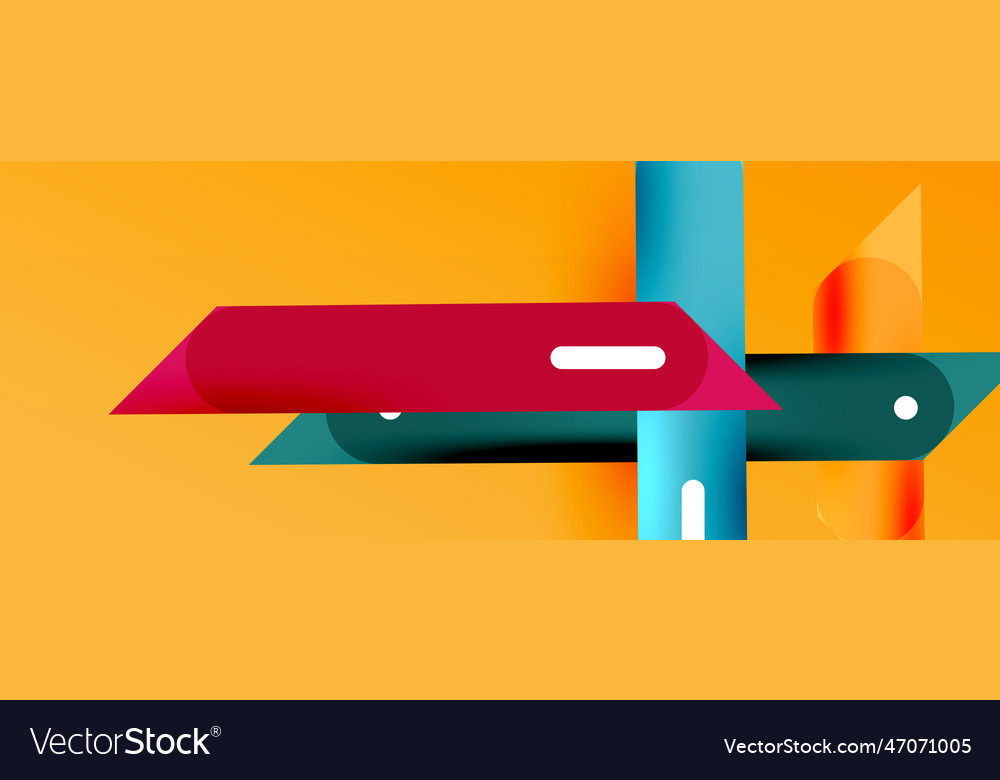 Background overlapping lines dynamic lines Vector Image