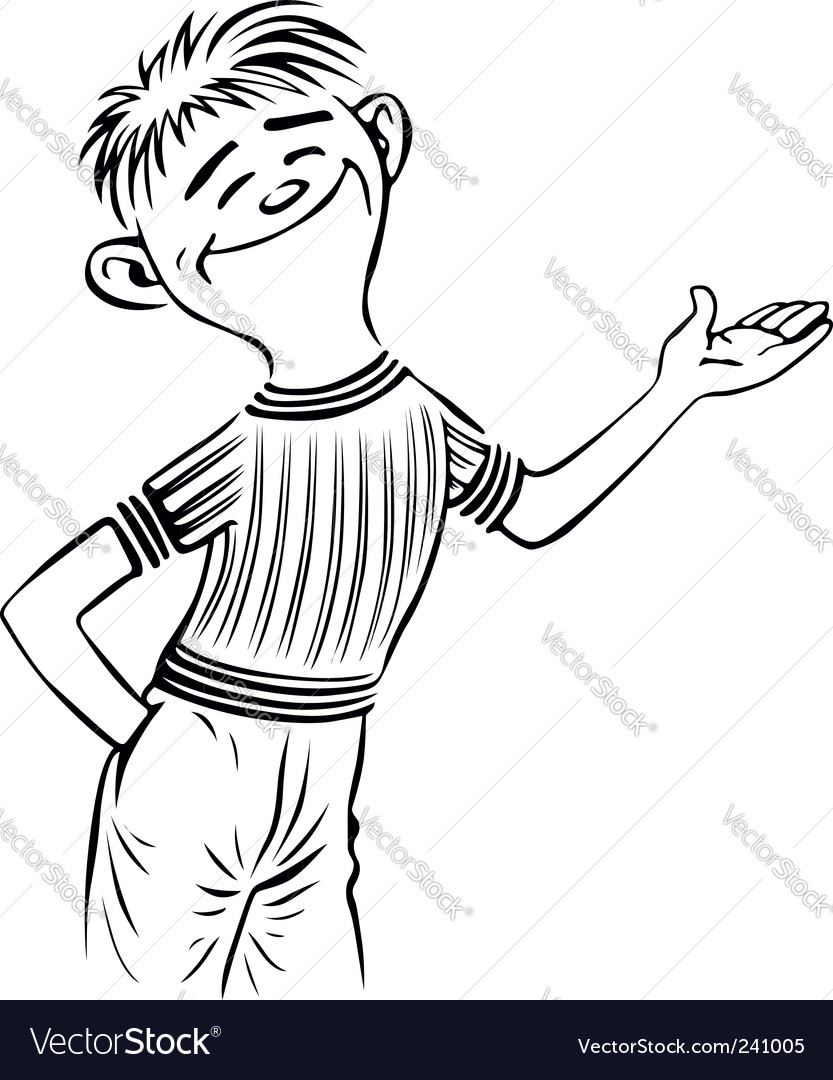 Boy Royalty Free Vector Image - VectorStock
