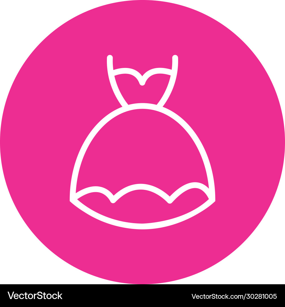 Married female suit block and line Royalty Free Vector Image