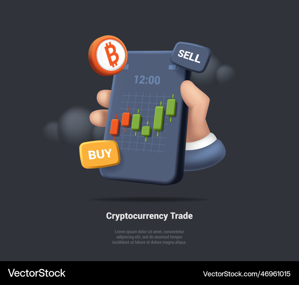 P2p peer to peer online platform for exchange Vector Image