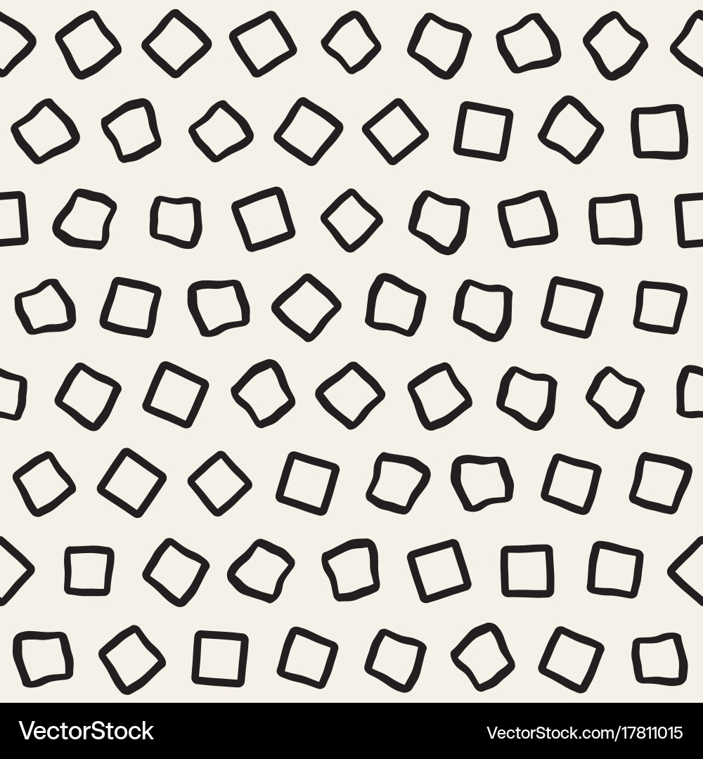 Stylish doodle scattered shapes seamless Vector Image
