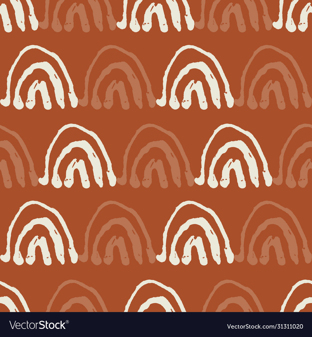 Abstract hand drawn seamless pattern Royalty Free Vector