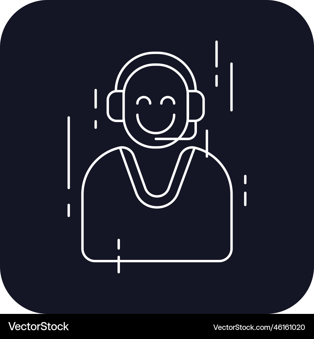 Customer service delivery service icons Royalty Free Vector