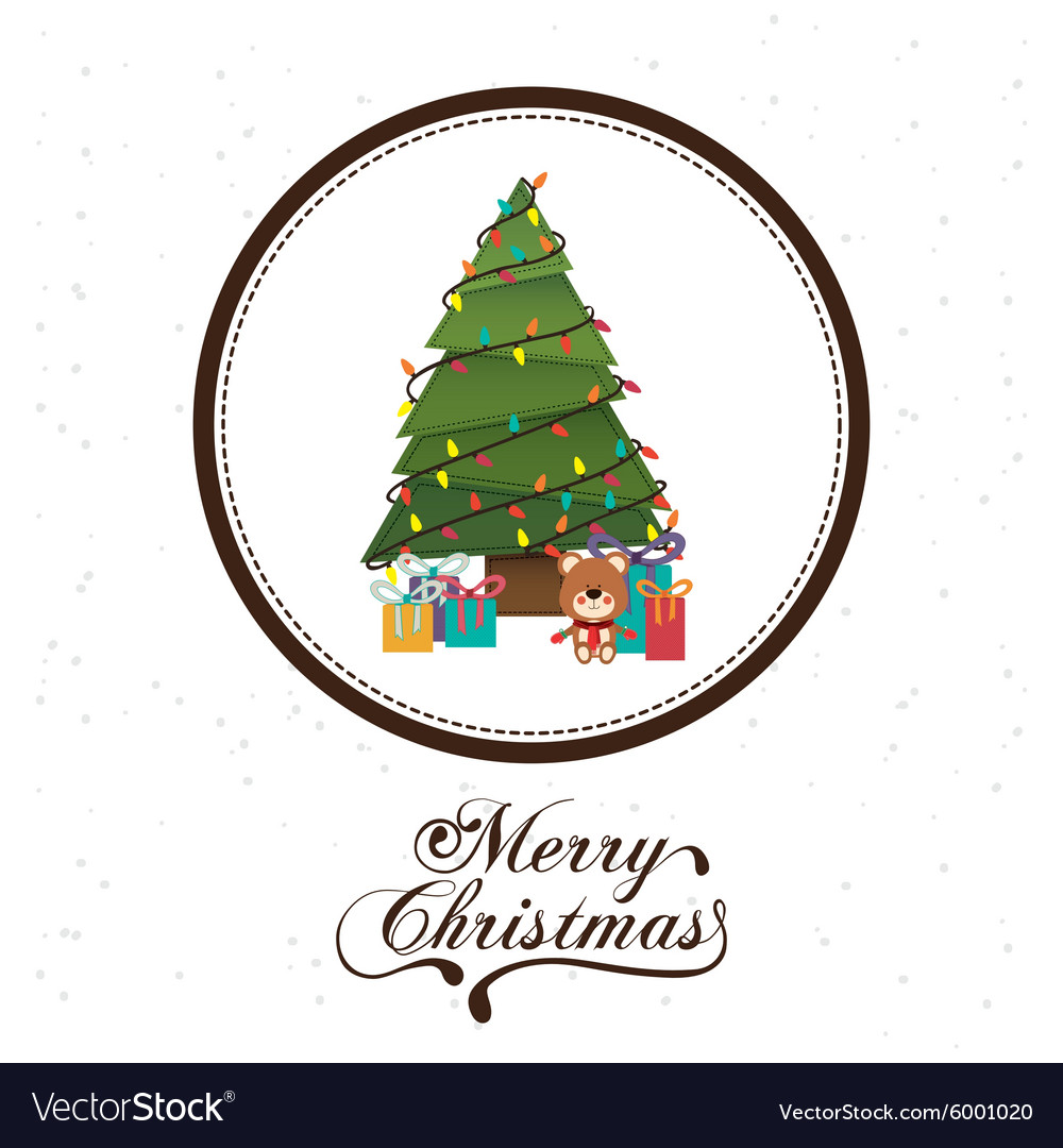 Merry christmas design Royalty Free Vector Image