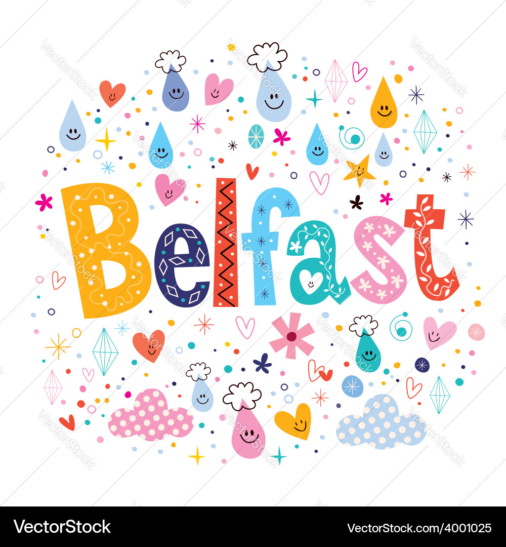 Belfast Royalty Free Vector Image - VectorStock
