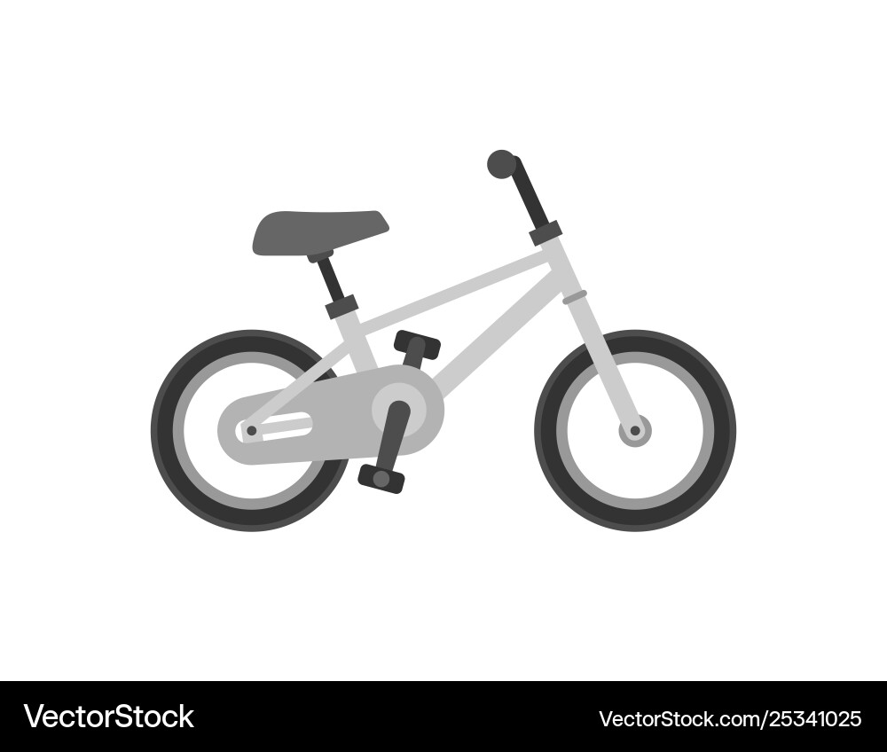 Kids bike Royalty Free Vector Image - VectorStock