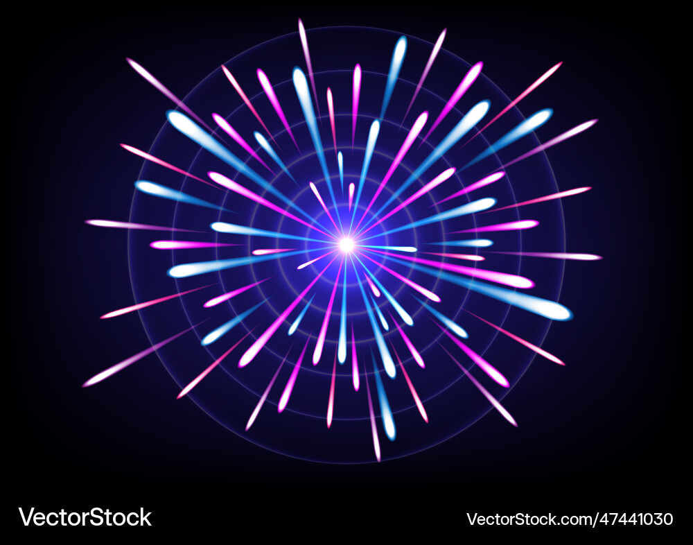 Abstract colorful sparkle lines background Vector Image