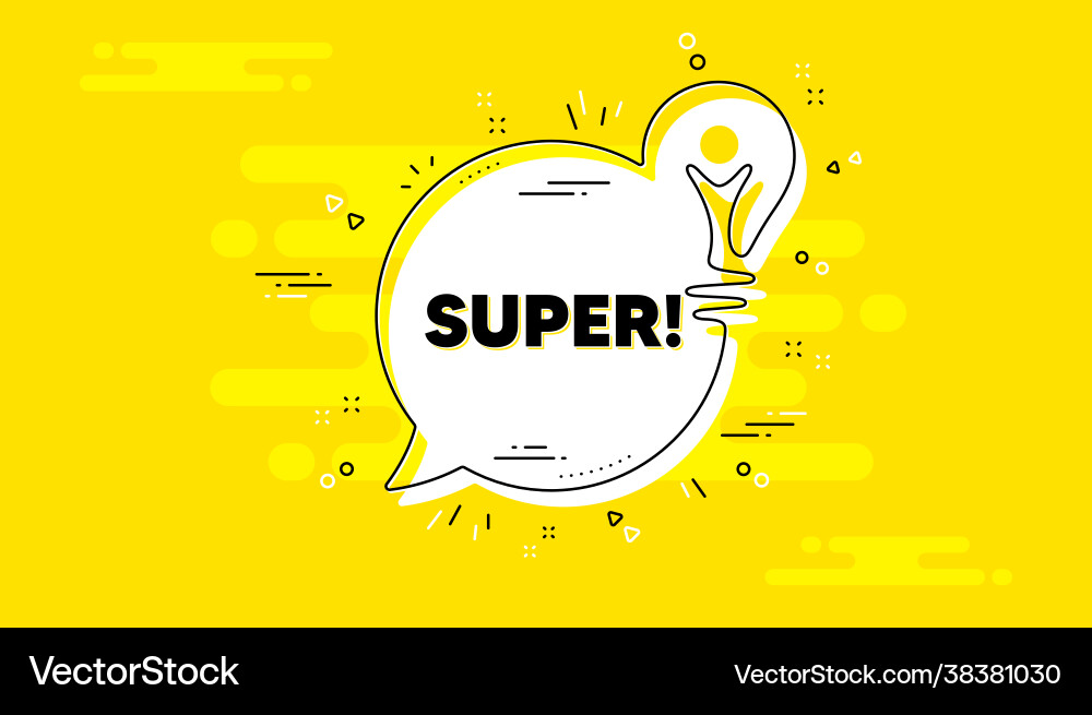Super symbol special offer sign Royalty Free Vector Image