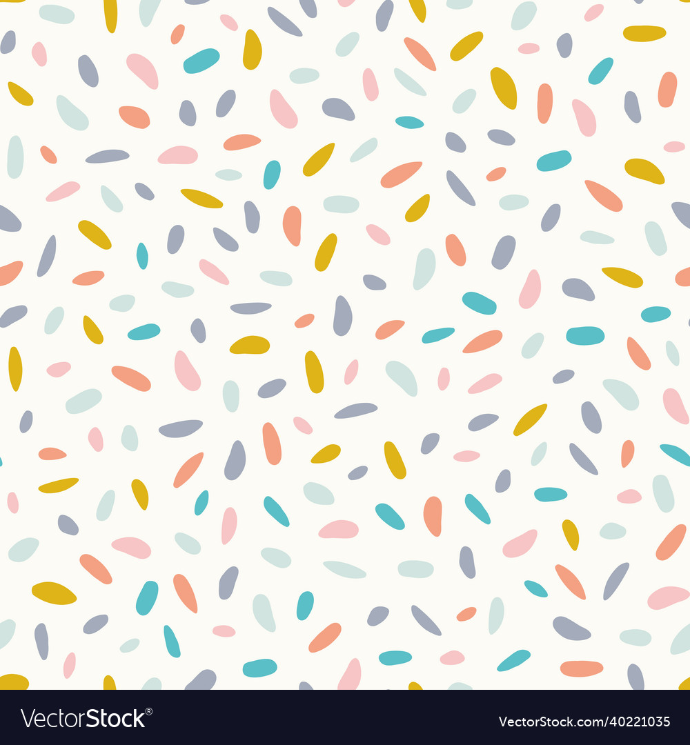 Abstract background pattern cute seamless Vector Image