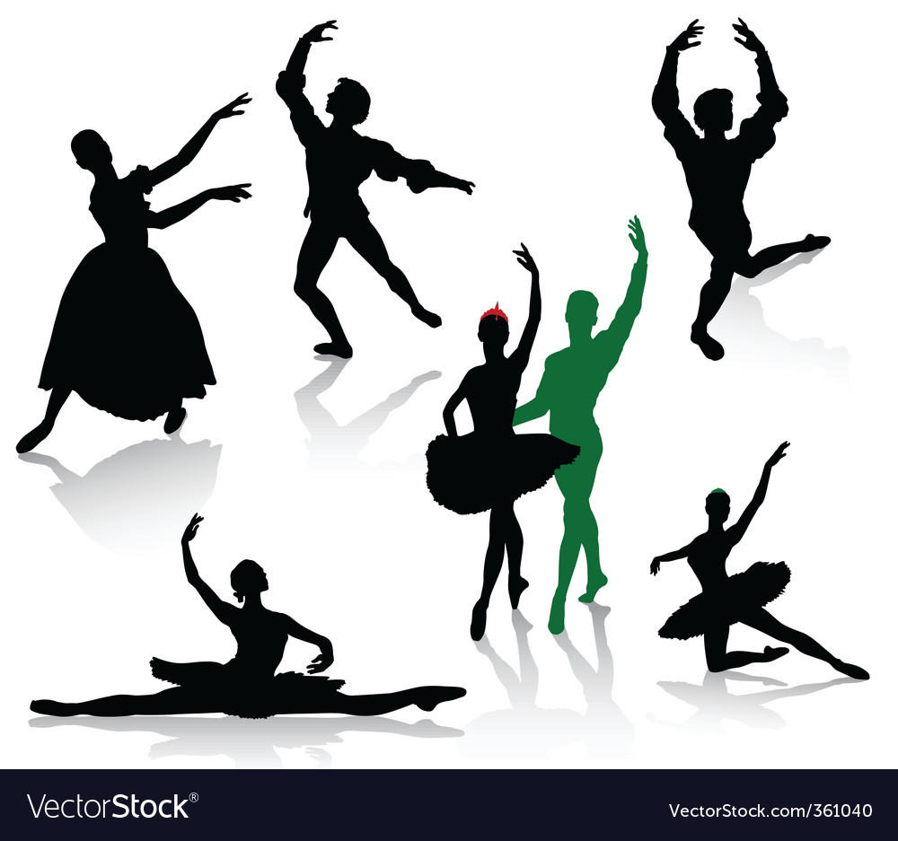 Ballet2 Royalty Free Vector Image - VectorStock