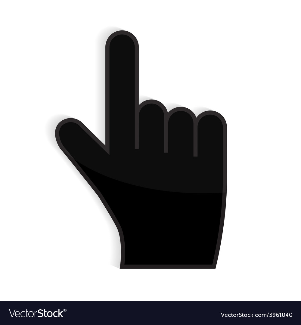 Mouse Hand Cursor Royalty Free Vector Image - VectorStock