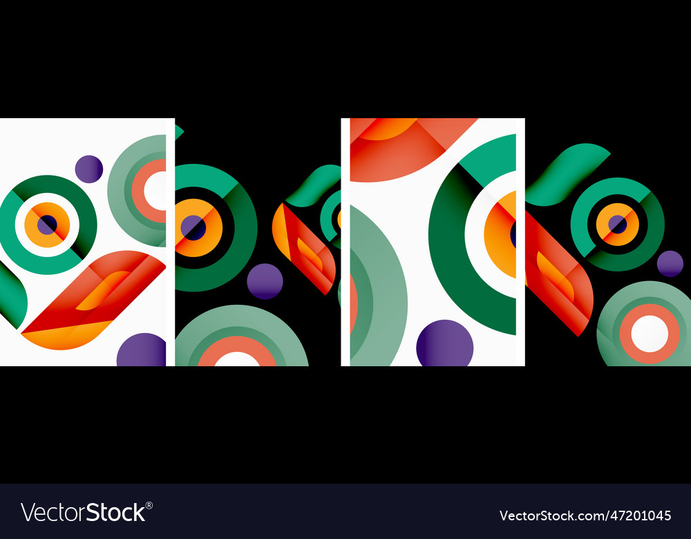Abstract geometric Royalty Free Vector Image - VectorStock