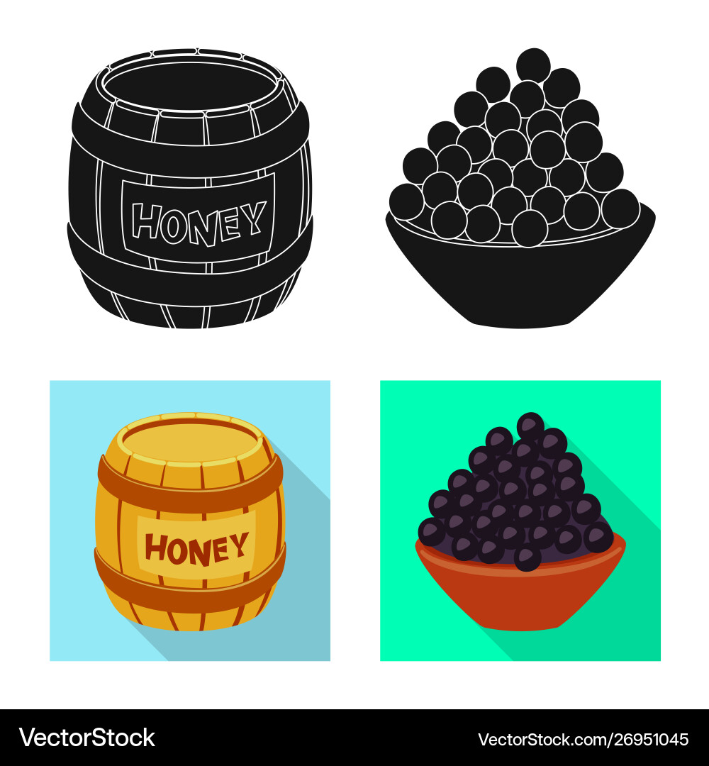 Design taste and product symbol Royalty Free Vector Image