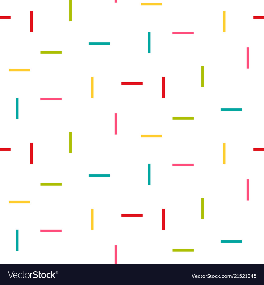 Line rectangle sticks shapes tiny seamless Vector Image