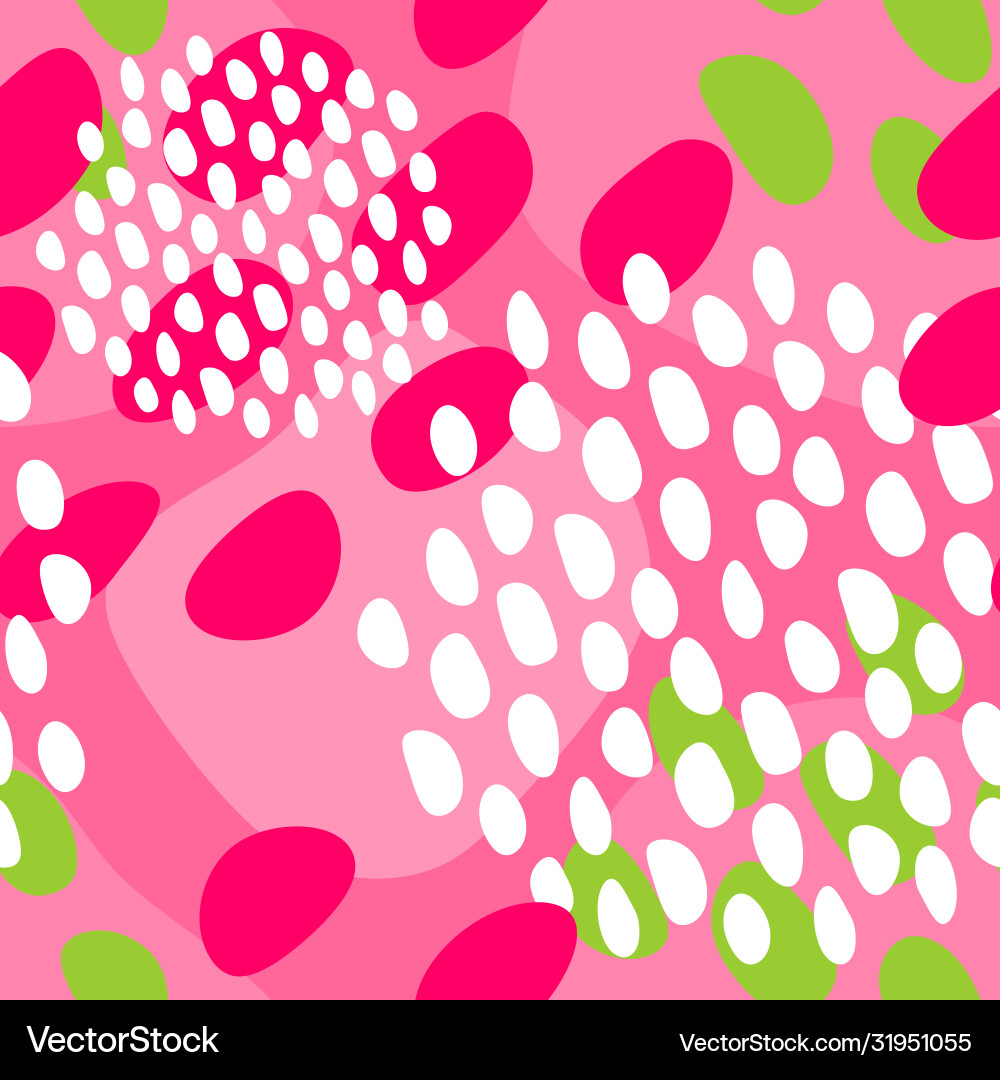 Abstract pink background with spots and stripes Vector Image