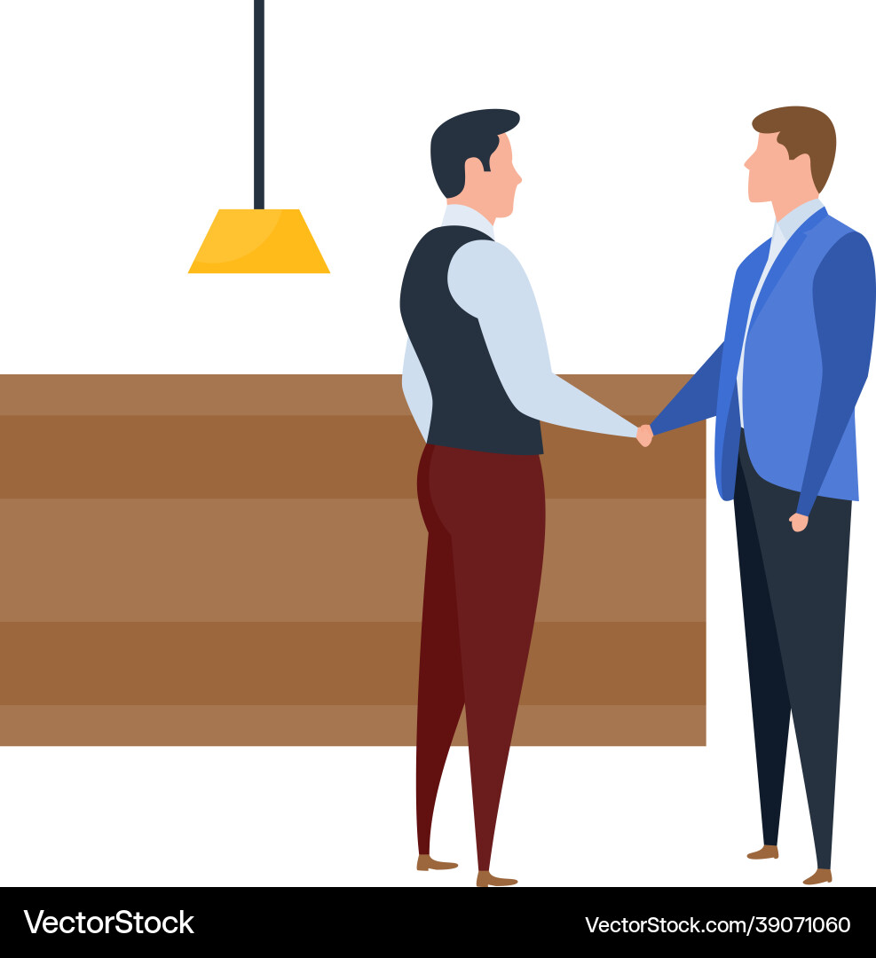Business meeting Royalty Free Vector Image - VectorStock
