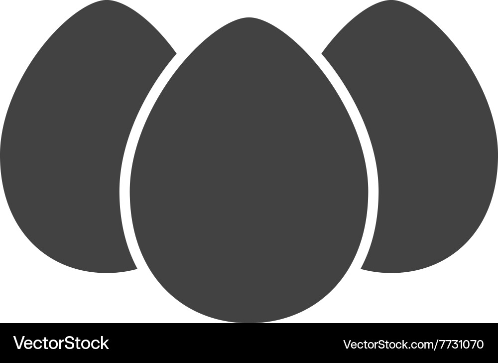 Eggs Royalty Free Vector Image - VectorStock