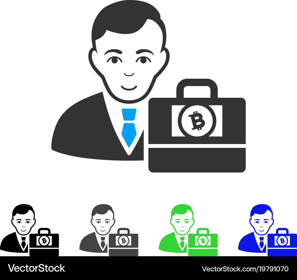 Glad bitcoin cash accounter icon Royalty Free Vector Image