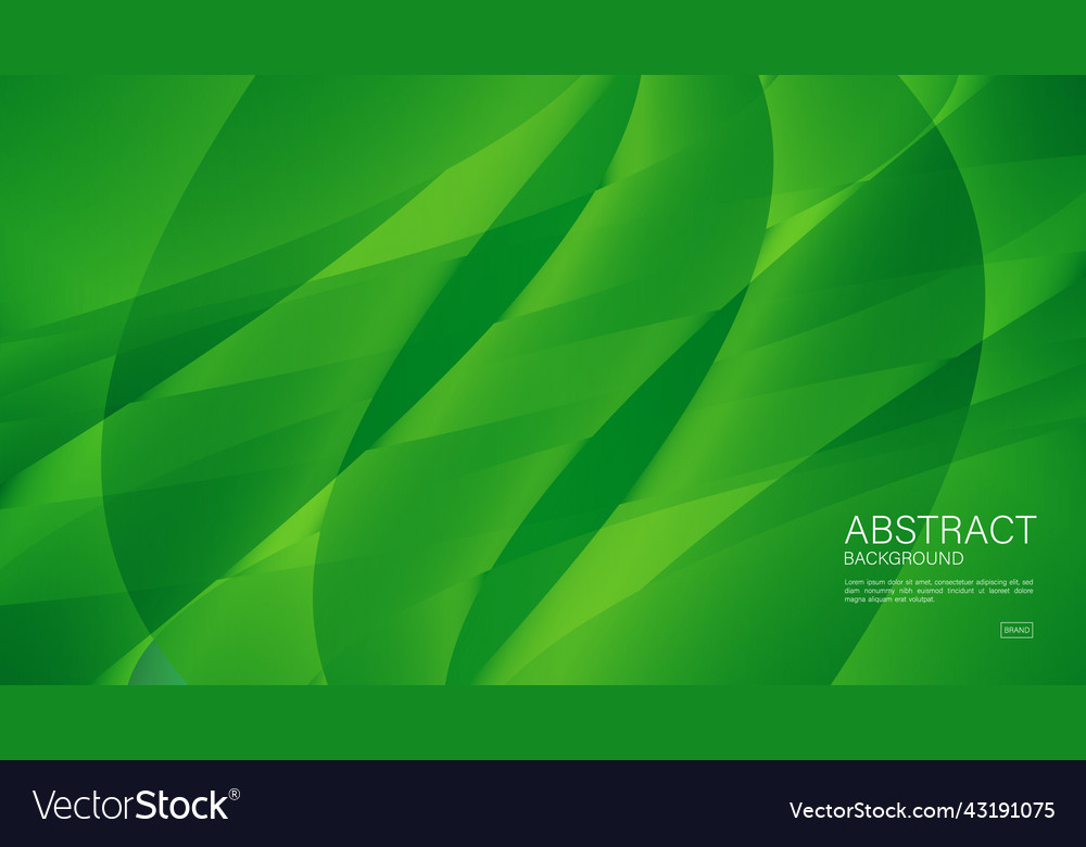 Green wave abstract background pattern Royalty Free Vector