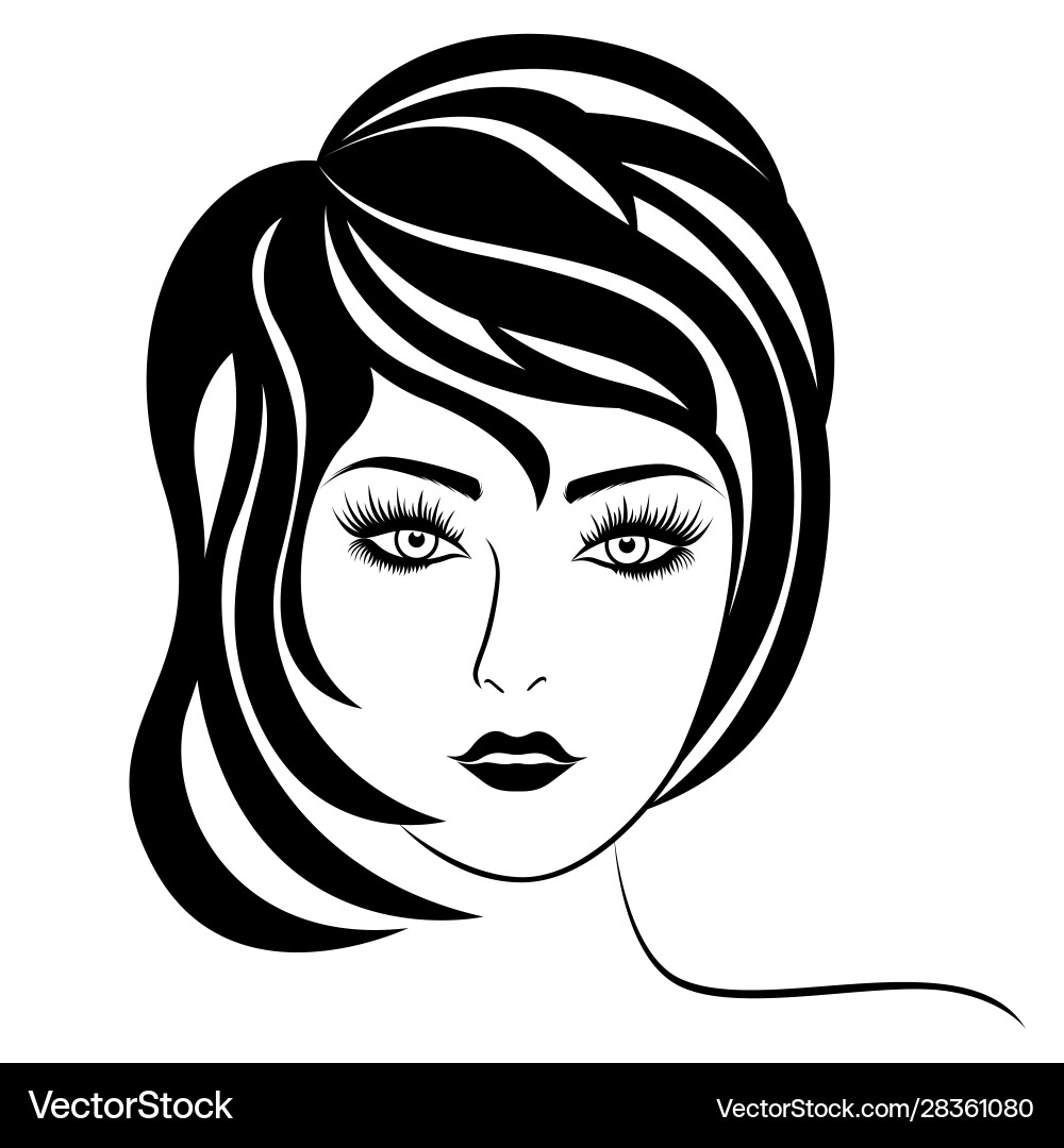 Beautiful young woman Royalty Free Vector Image